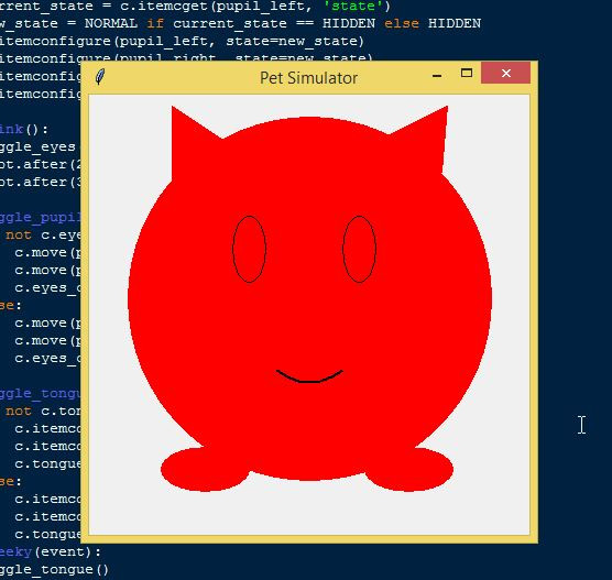 Simple Pet Simulator using Python with Free Source Code | SourceCodester